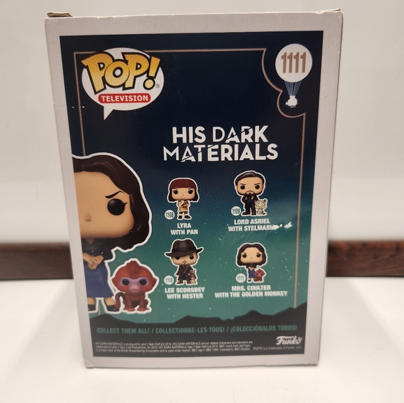 Funko | Other | Funko Pop His Dark Materials Mrs Coulter With The ...
